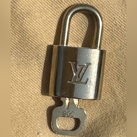 Louis Vuitton | Bags | Louis Vuitton Lock And Key 38 Gold Tone | Poshmark